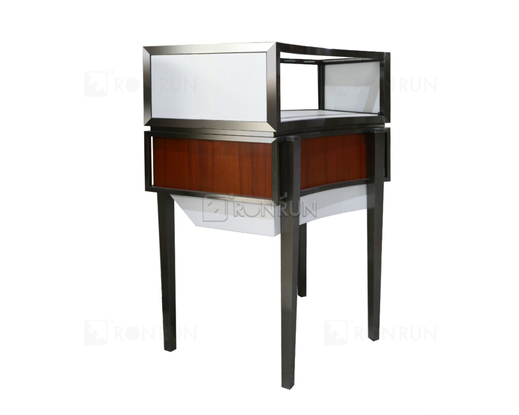 Jewelry Showcases Wholesale Sector-Shaped Modular Watch Store Island ...