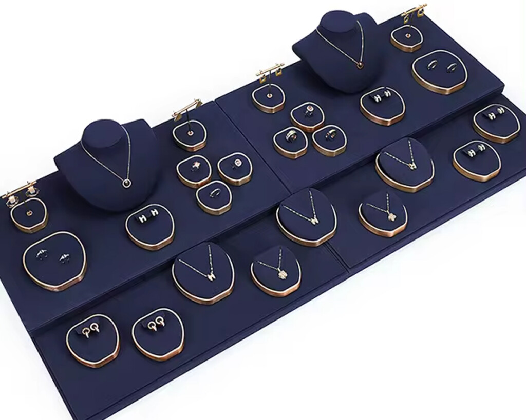 Jewelry Counter Display Jewelry Mannequin Necklace Holder Necklace ...